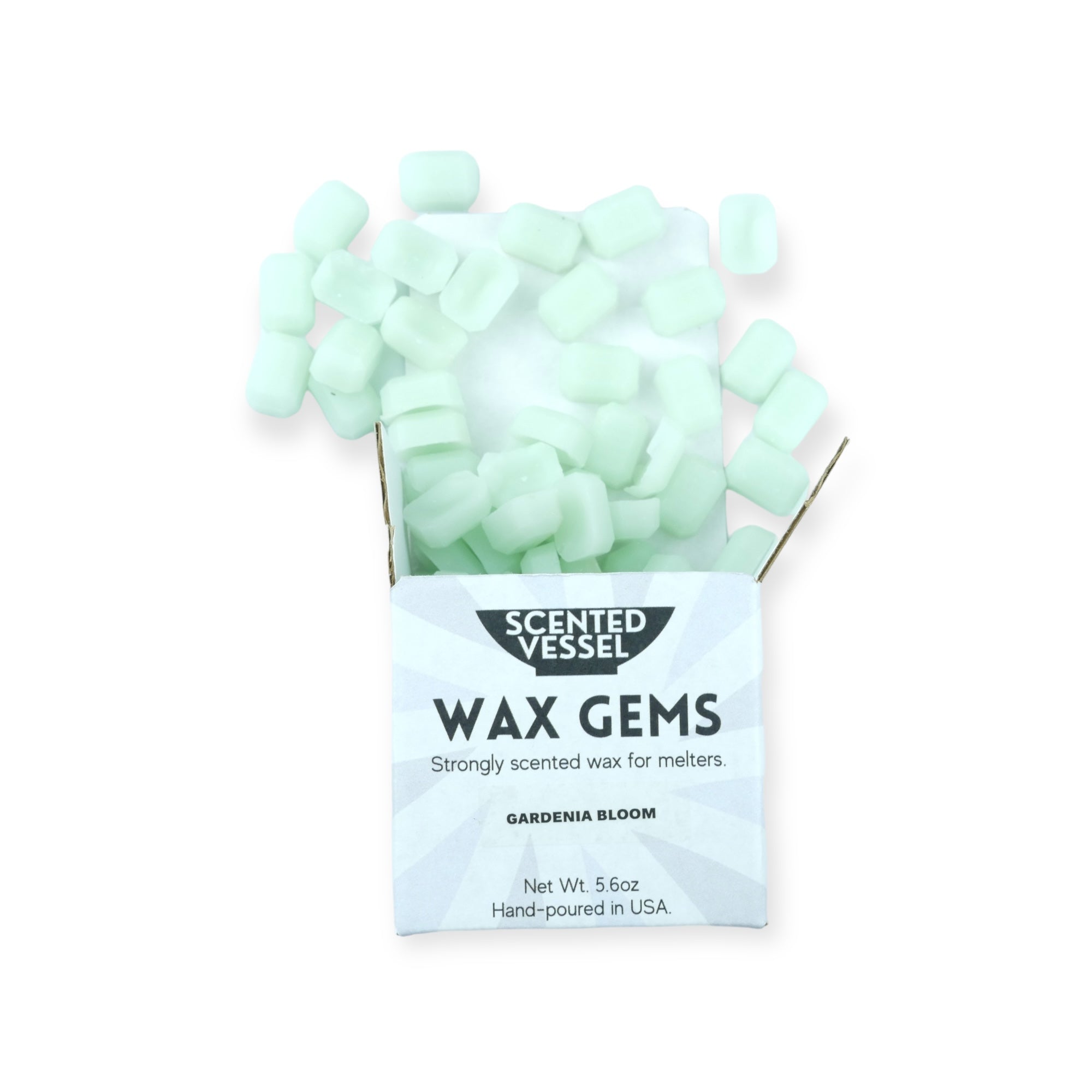 Gardenia Bloom 5.6oz Wax Gems by Scented Vessel