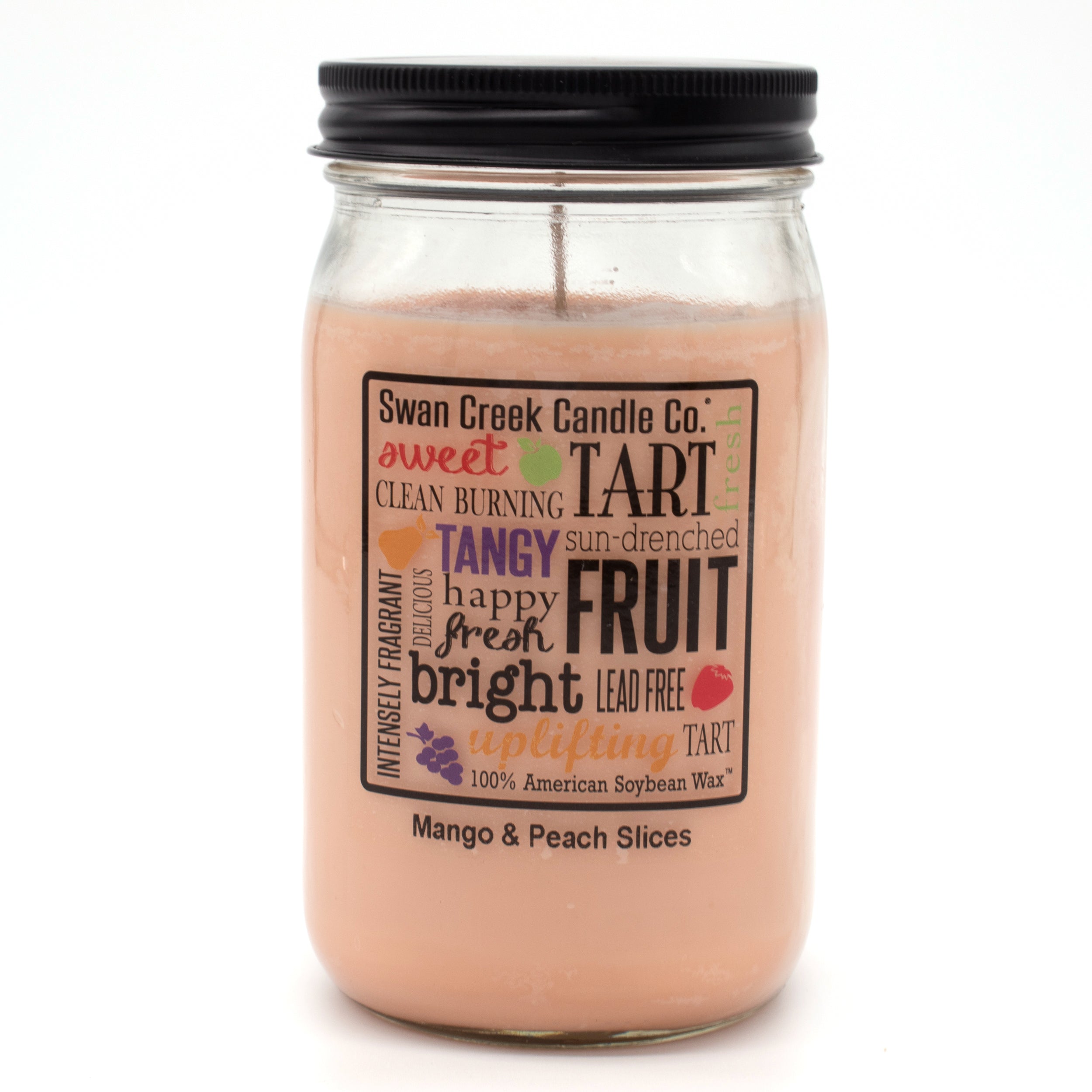Mango & Peach Slices 24oz Pantry Jar by Swan Creek Candle