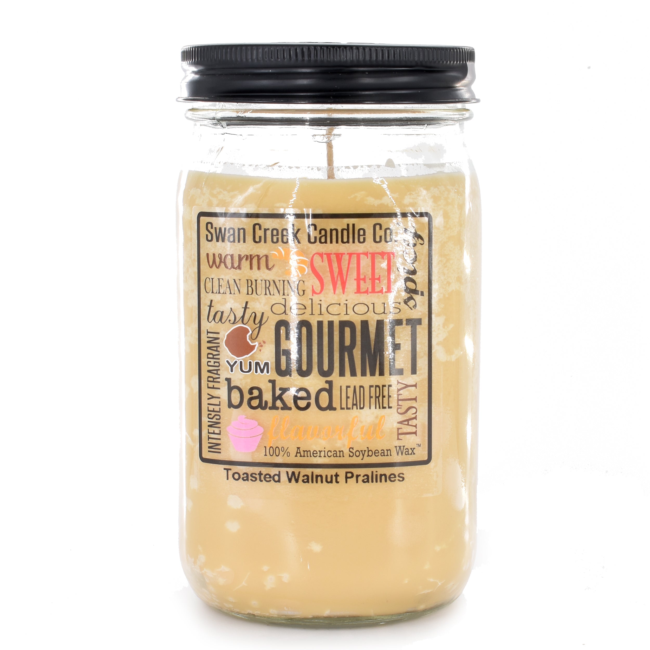 Toasted Walnut Pralines 24oz Pantry Jar by Swan Creek Candle – Cape Candle